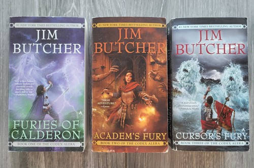 Jim Butcher “Codex Alera” Series, Paperback Books #1-3 Epic Fantasy ...