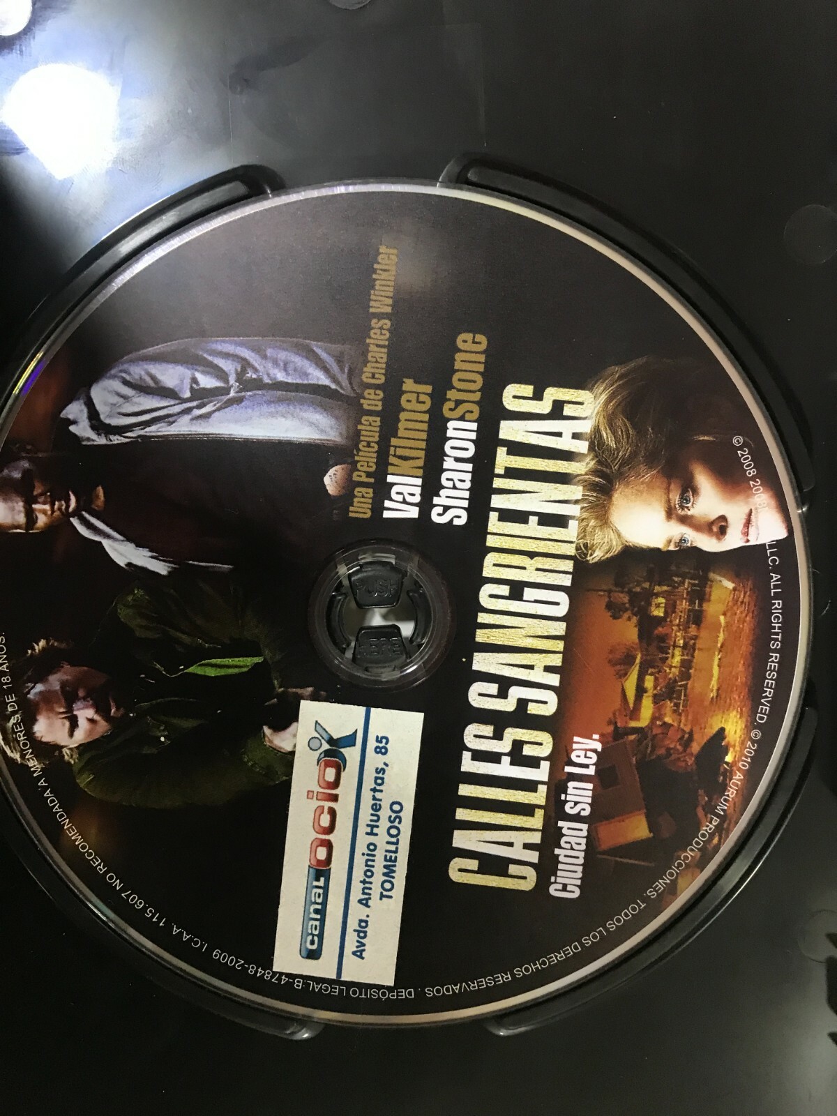 CALLES SANGRIENTAS DVD SHARON STONE VAL KILMER ESPAGNOL ANGLAIS | eBay