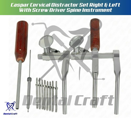 Caspar Cervical Distractor Set Right & Left With Screw Driver Spine ...
