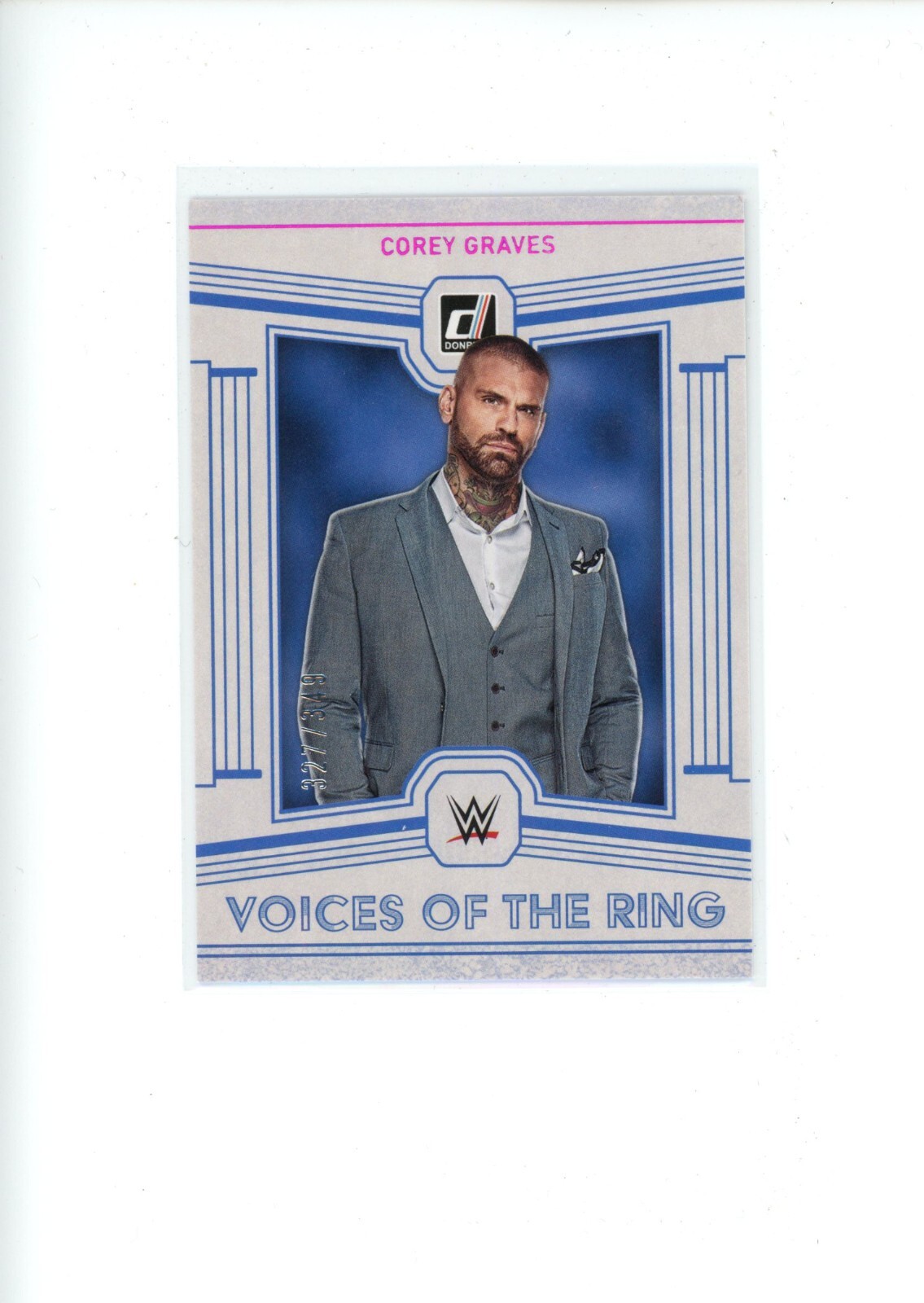 2023 Chronicles WWE Voices of the Ring Corey Graves #191 Pink Parallel ...