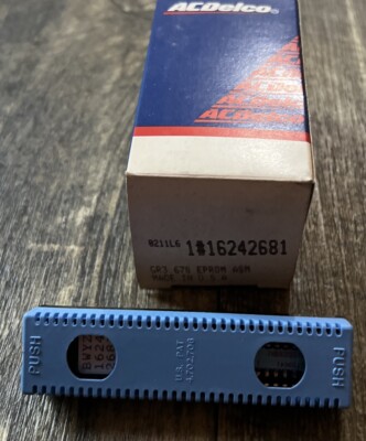 NEW OEM NOS Genuine GM 16242681 ECM ECU Computer EPROM PROM Powertrain ...