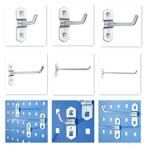 1Pcs Hardware Tool Oblique Hanger Pegboard Hook for Shop Good Shelf | eBay