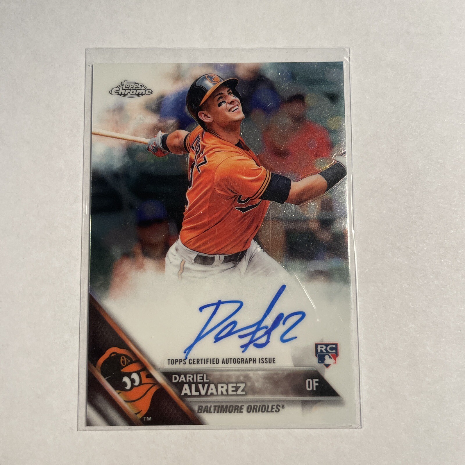Dariel Alvarez 2016 Topps Chrome RC AUTO Rookie #RA-DA Baltimore ...