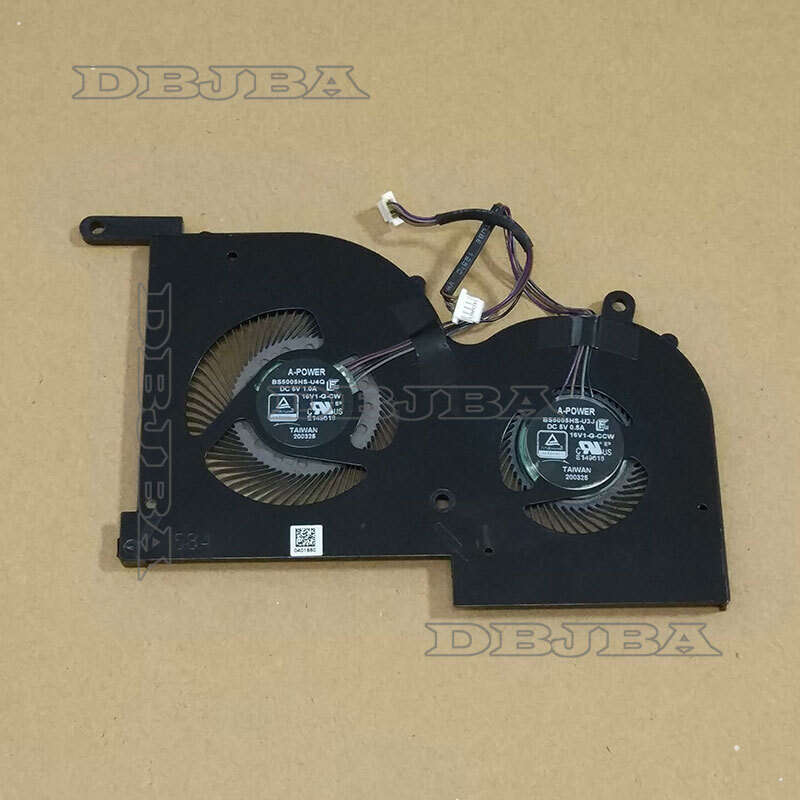 GPU Fan For BS5005HS-U4Q 16V1-G-CW 5V 1.0A BS5005HS-U3J 16V1-G-CCW 5V 0 ...