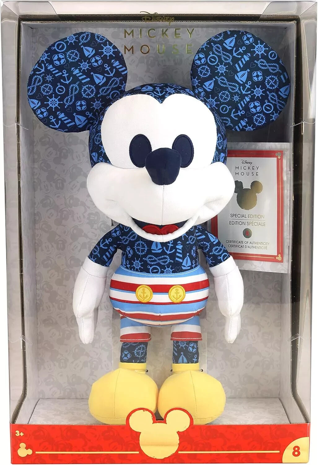 Disney Year of the Mouse 2020 August Captain Mickey Plush Amazon ...