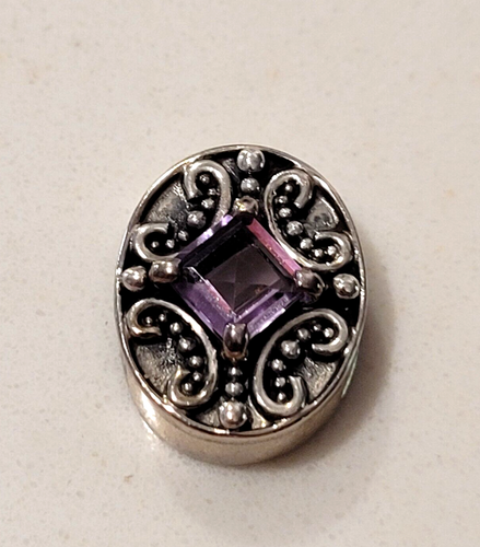 NEW Lori Bonn BONN BONS "DRAMA QUEEN" Sterling Silver Slider Charm ...