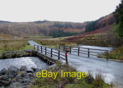 Photo 6x4 Irish bridge and Afon Irfon by Llannerch-yrfa, Powys ...