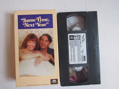 Same Time, Next Year (VHS) - PG 1978 ‧ Comedy/Romance ‧ 1h 59m ...