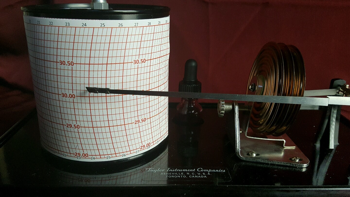 BAS06 Taylor MONTHLY Barometer Barograph Charts EasyRead | eBay