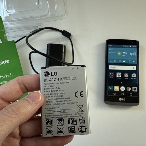 Cricket Wireless LG Risio 8GB Prepaid Smartphone, Gray | eBay