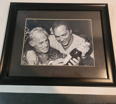 Johnny Bench Sparky Anderson Reds Celebration Framed Photo 16x13 Big ...