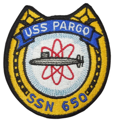Original Vietnam US Navy USS Pargo SSN-650 Submarine Patch H28 | eBay