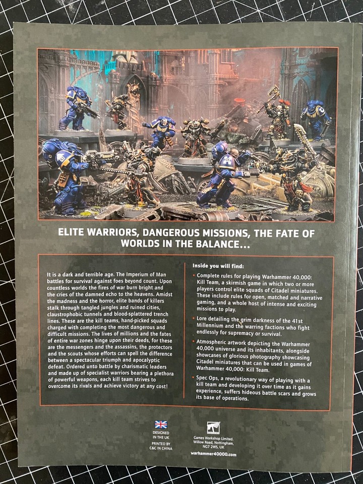 Warhammer 40k Kill Team: Core Book Rulebook | eBay