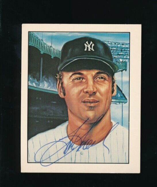 1983 TCMA 50 Years of Yankee All Stars #48 Tom Tresh signed auto ...