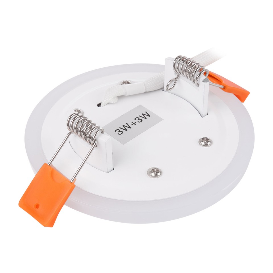 White RGB Dual Color LED Light LED Ceiling Recessed Panel Downlight ...