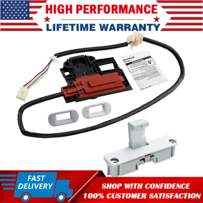 W10404050 Washer Lid Lock Latch Switch Assembly For Whirlpool Kenmore ...
