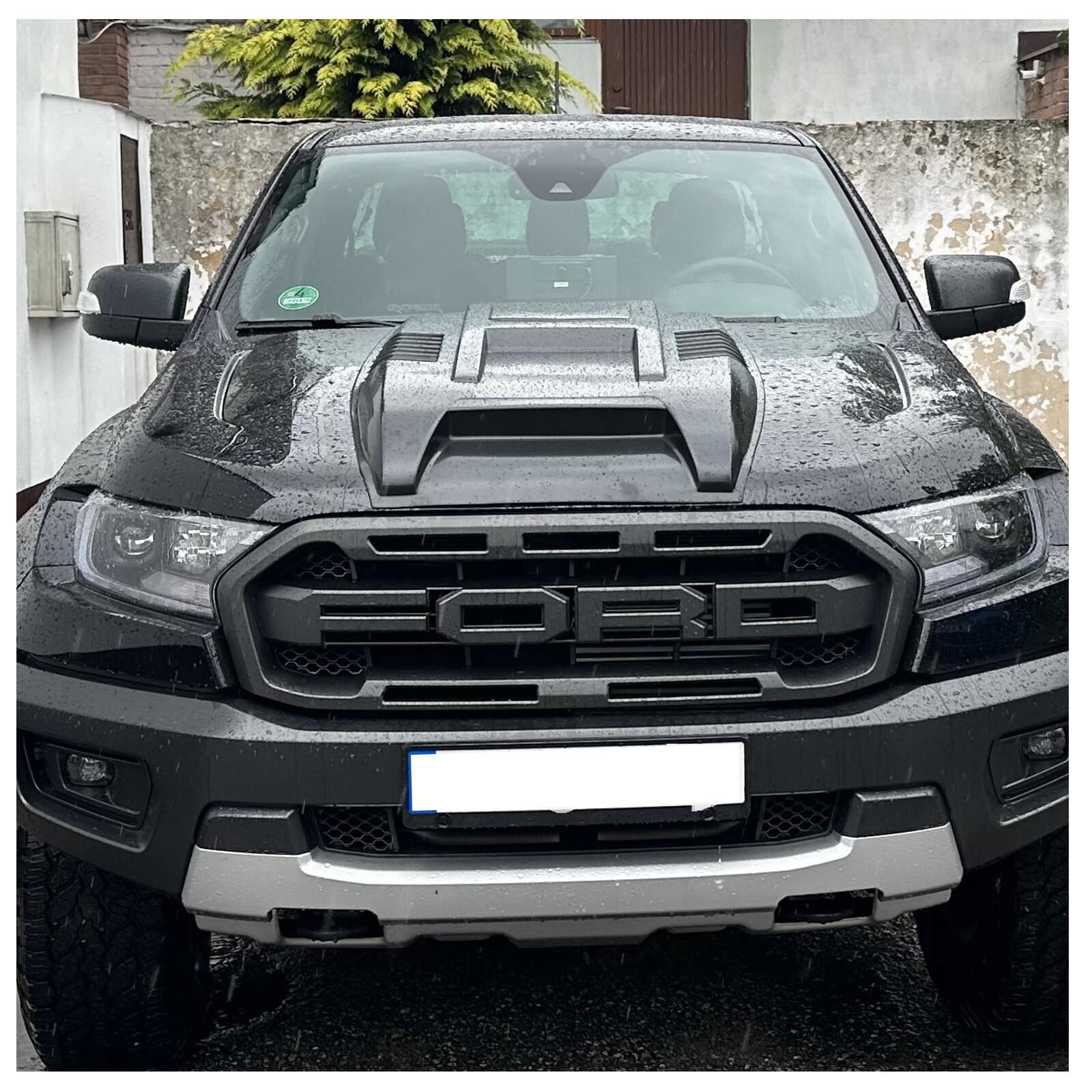 Bonnet Scoop Vent Hood Cover for Ford Ranger 2015-2019 T7 XLT Raptor ...