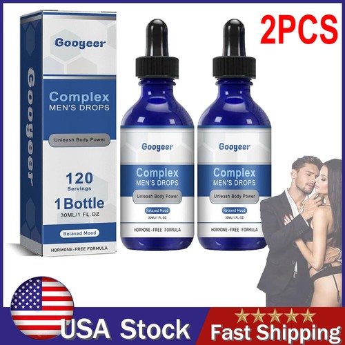 2PCS Labs Complex Men's Drops, Secret Drops for Strong Men, Men’s Drops ...