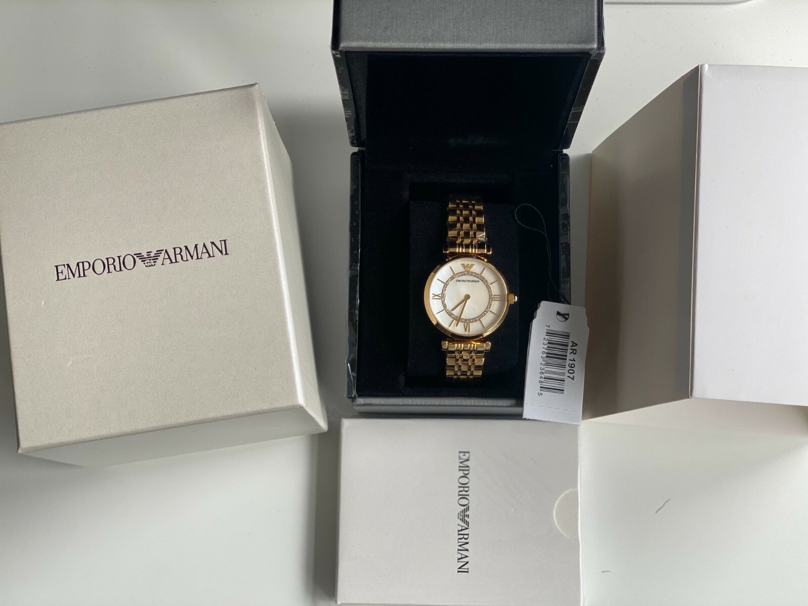 Brand New Gold Emporio Armani Women's Watch AR1907 - 100% Authentic | eBay
