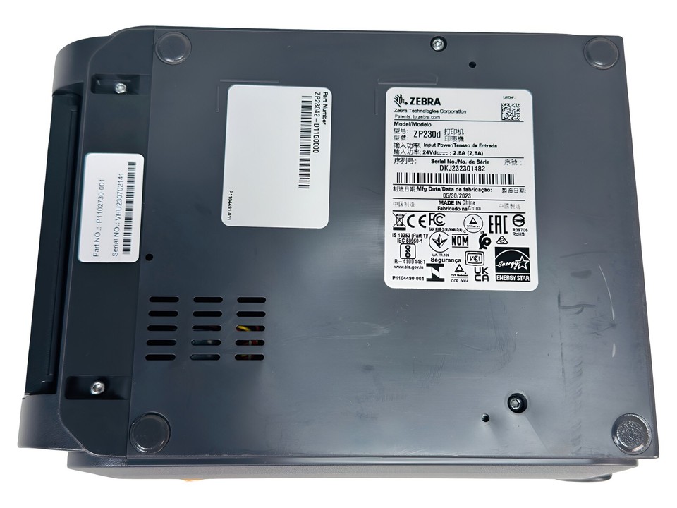 Zebra ZP230d (Similar to ZD220) Direct Thermal 4" Value Desktop Printer ...