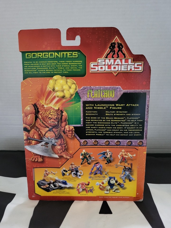 Flatchoo Gorgonites 1998 SMALL SOLDIERS Hasbro MOC NEW Sealed | eBay