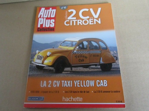 613O Auto Plus 41 Specification 32 Pages For Citroën 2cv Taxi Yellow ...