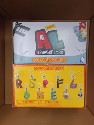 Box Of 24 Alphabet Lore Collector Clips Keychain Bag Pendant Backpack ...