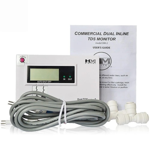 Commercial Dual In-Line TDS Monitor Digital Water Quality Tester TDS ...
