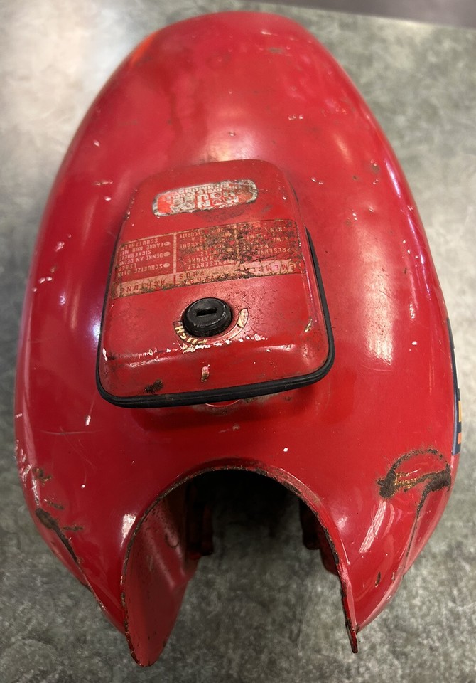 1978 Honda CB125 CB 125 S Fuel Tank Light Ruby Red 17520-383-881ZA | eBay