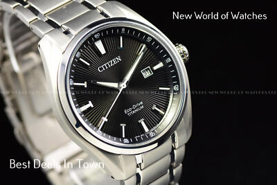 Citizen Eco-Drive Titanium Men's Quartz Stainless Steel Watch AW1248 ...