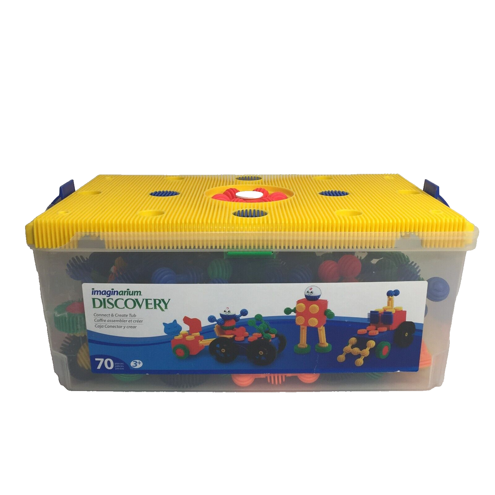 Imaginarium Discovery Connect And Create Tub 91 Piece Toys R Us Vintage ...