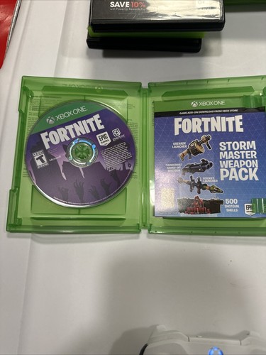 2017 extremely rare fortnite game disk for xbox one CODES ARE REDEEMED ...