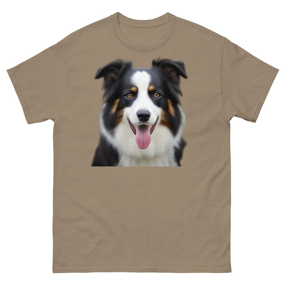 Border Collie T-shirt For Dog Lovers Preshrunk Gildan 5000 Tee Tear ...