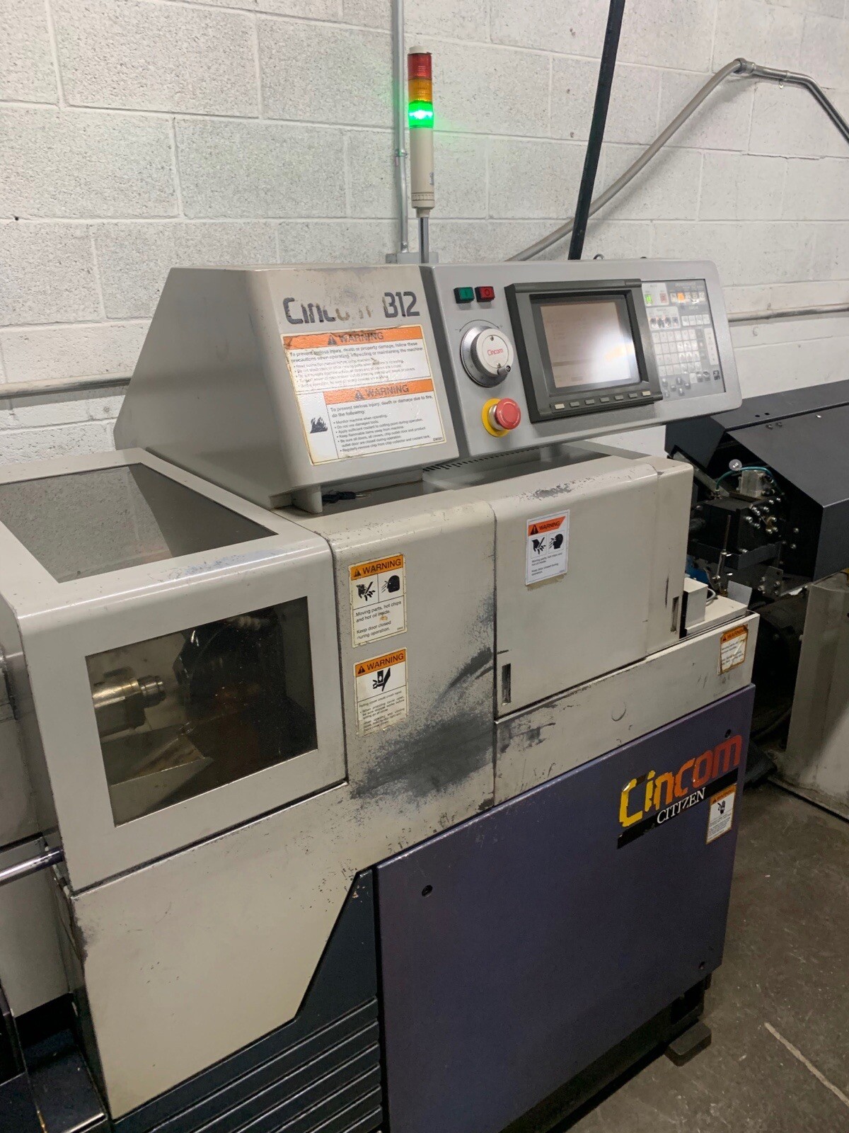 CINCOM CITIZEN B12 CNC SWISS LATHE | eBay