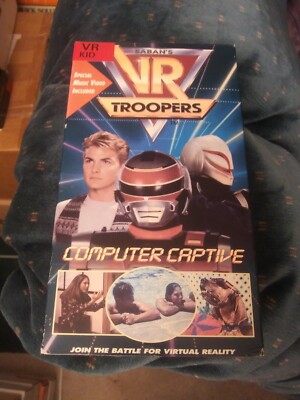 Saban's VR Troopers - Computer Captive 1994 VHS robot mutants virtual ...