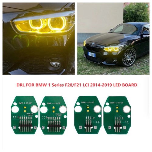 DRL FOR BMW 1 Series F20/F21 LCI 14-19 LED BOARD Golden angel Eye Lemon ...