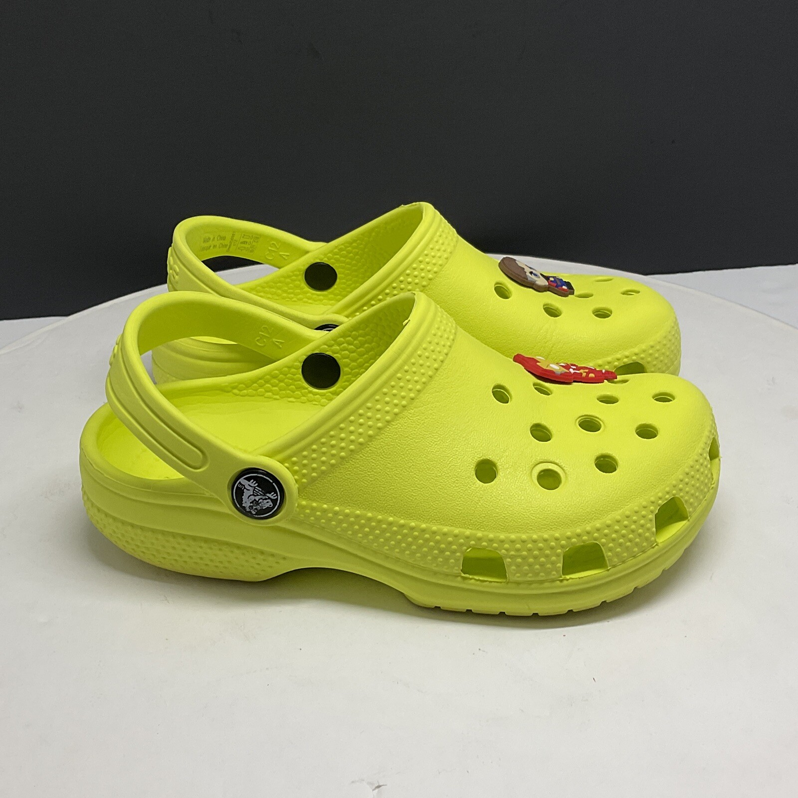 Crocs Shoes Kids 12 Classic Clogs Acidity Slip On Iconic Comfort 206991 ...