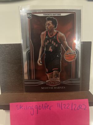 2021-22 Chronicles Honors Scottie Barnes Rookie Card RC #698 Raptors | eBay