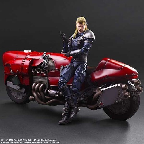 Play Arts Kai Final Fantasy VII Remake Roche Bike Set PVC Action Figure | eBay