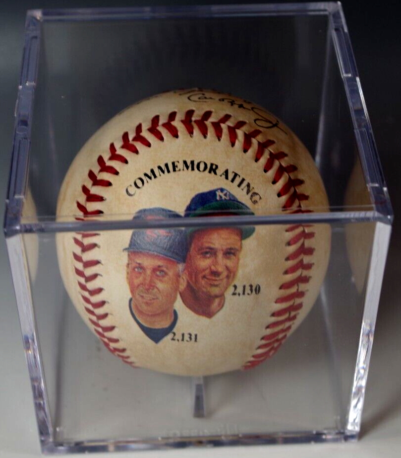 LOU GEHRIG 2130 CAL RIPKEN JR. 2131 CONSECUTIVE GAMES RECORD ...