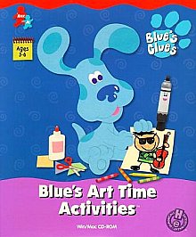 Humongous Entertainment Blue's Clues Art Time Activities for sale ...