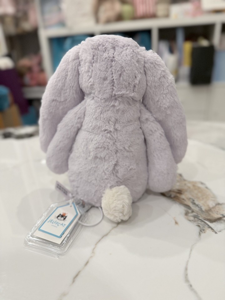 Jellycat Bashful Medium Lavender Bunny - Retired & Rare - BNWTs + Tag ...