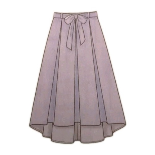 SIMPLICITY SEWING PATTERN # 8609 MISSES' SKIRT & KNIT TOP SIZE 4-6-8-10 ...