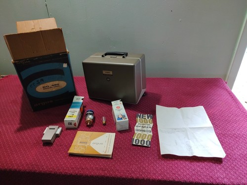 Argus Showmaster No. 480, Model 1000 Projector Vintage Collectible | eBay