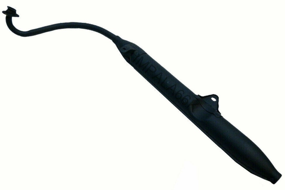 NEW HONDA CT90 1970-1979 TRAIL EXHAUST MUFFLER PIPE WITH HEAT SHIELDS ...