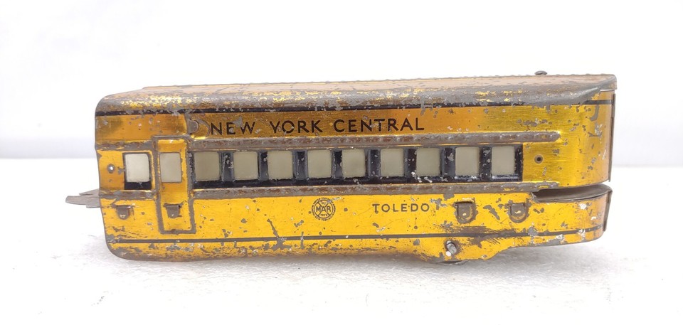Marx Trains New York Central Copper Mercury Toledo Passenger Car O ...