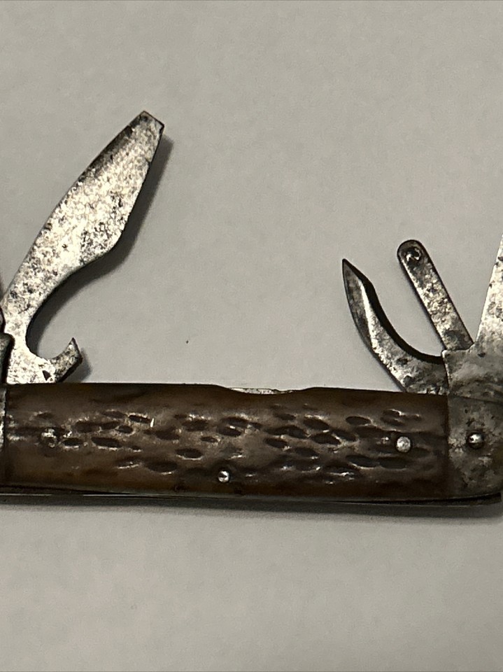 WW2 US Army Military USMC Pocket Utility Demo Knife Multi-Tool | eBay