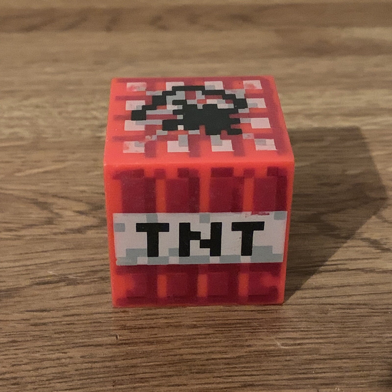 💥Mojang Minecraft Play Set TNT Cube Bomb 1.5" Block Accessory Figure ...