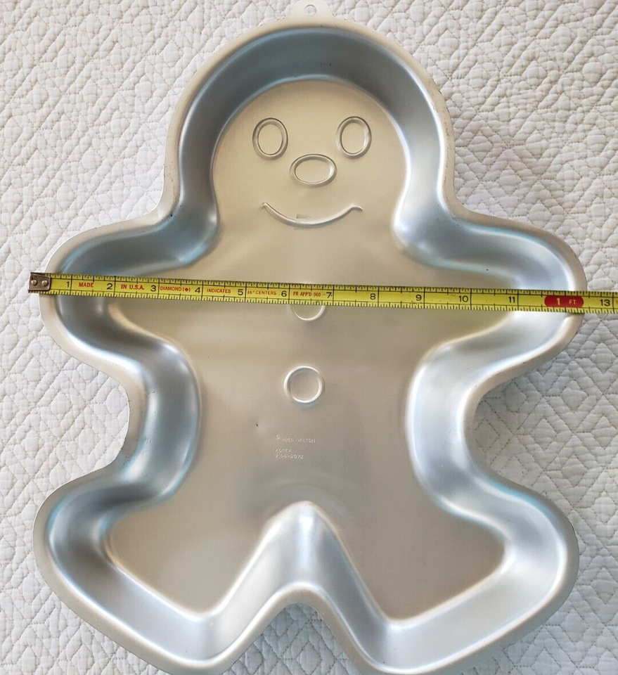 Vintage Wilton Cake Pans Lot Of 3 Garfield-Ginger Bread Man-Troll ...