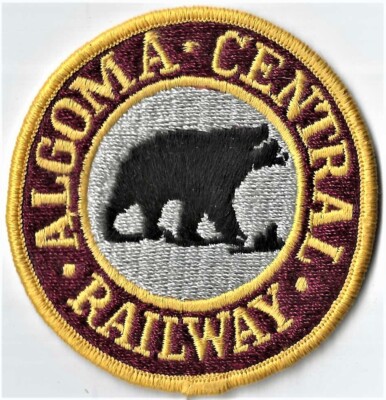 LMH Patch ALGOMA CENTRAL Railway Agowa Canyon Tour Train AC Black Bear ...